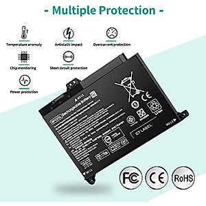 BP02XL 849909-850 Battery for HP Pavilion 15-AU 15-AW series 15-AU057CL 15-AU063NR 15-AU023CL 15-AU123CL 15-AU062NR 15-AU018wm 15-AU020WM 15-AU030WM 15-AW002LA 15-AW053NR 15-AU091NR 15-AU023CL