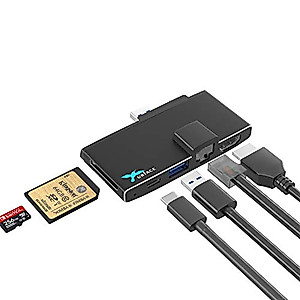 IMD-SUR393P7 Docking Type C3.1 Hub & Reader & HDMI & LAN for Surface Pro7