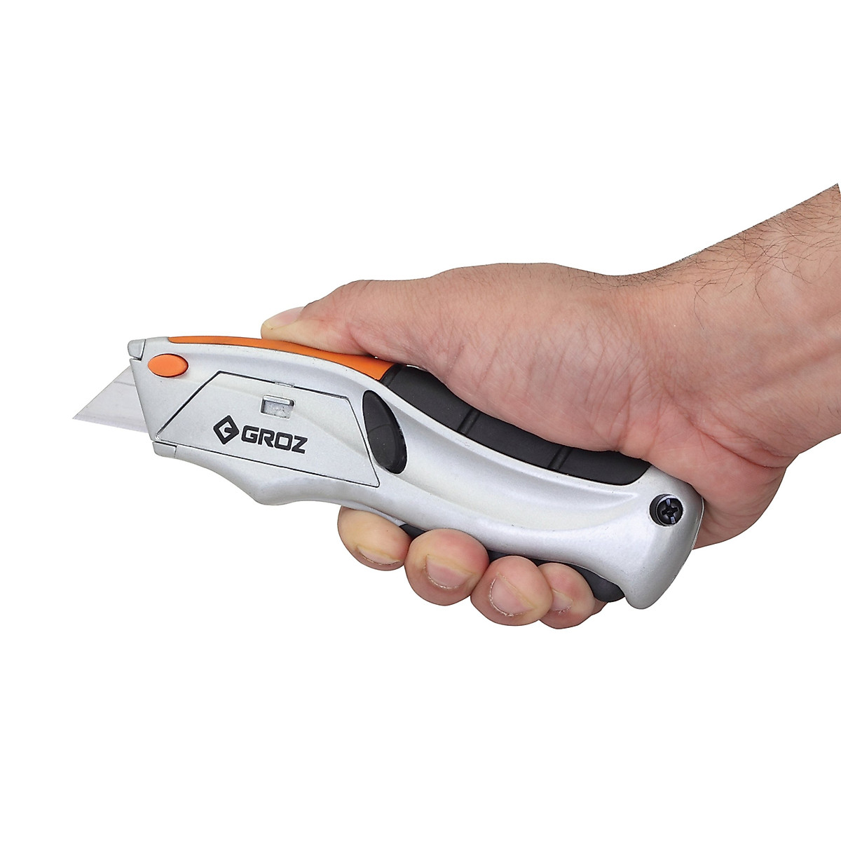 Groz 61500 Retra Knife with 6 SK2 Steel blades