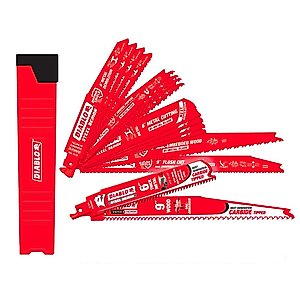 Diablo 14 piece Bi-metal reciprocating saw blade set