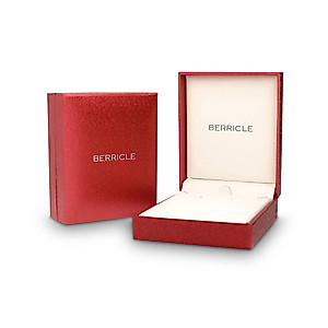 BERRICLE Sterling Silver Treble Clef Music Note Fashion Fish Hook Dangle Drop Earrings for Women, Rhodium Plated