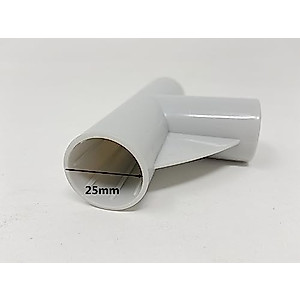 Baby Playpen Parts T-Shaped Joint,Baby Playpen Replacement Connectors, Baby Playpen Accessories for Baby Play Yard (2 Pcs/Diameter2.5cm)