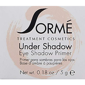 Sorme Treatment Cosmetics Under Shadow Primer (0.18 oz) | Neutralizing Eyelid Primer for Crease-Proof Eye Makeup | Hydrating Cream Eyeshadow Primer | Cruelty-Free Eyeshadow Base and Under Eye Primer