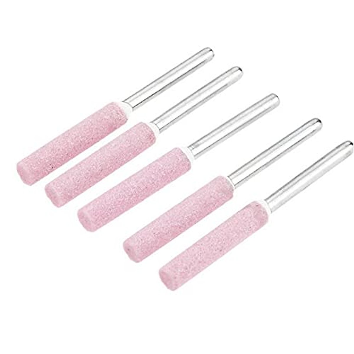 NATEFEMIN 5 Pack Hardness Burr Chainsaw Sharpener Stone File Chain Saw Sharpening Carving Grinding Tools Accessory