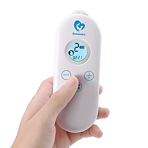 Bellababy Pocket Breast Pump, Closed System Portable and Rechargeable Double Electric Breast Pump, Touch Screen LED Display,Quiet Handheld Pain Free,24mm Detachable Flanges