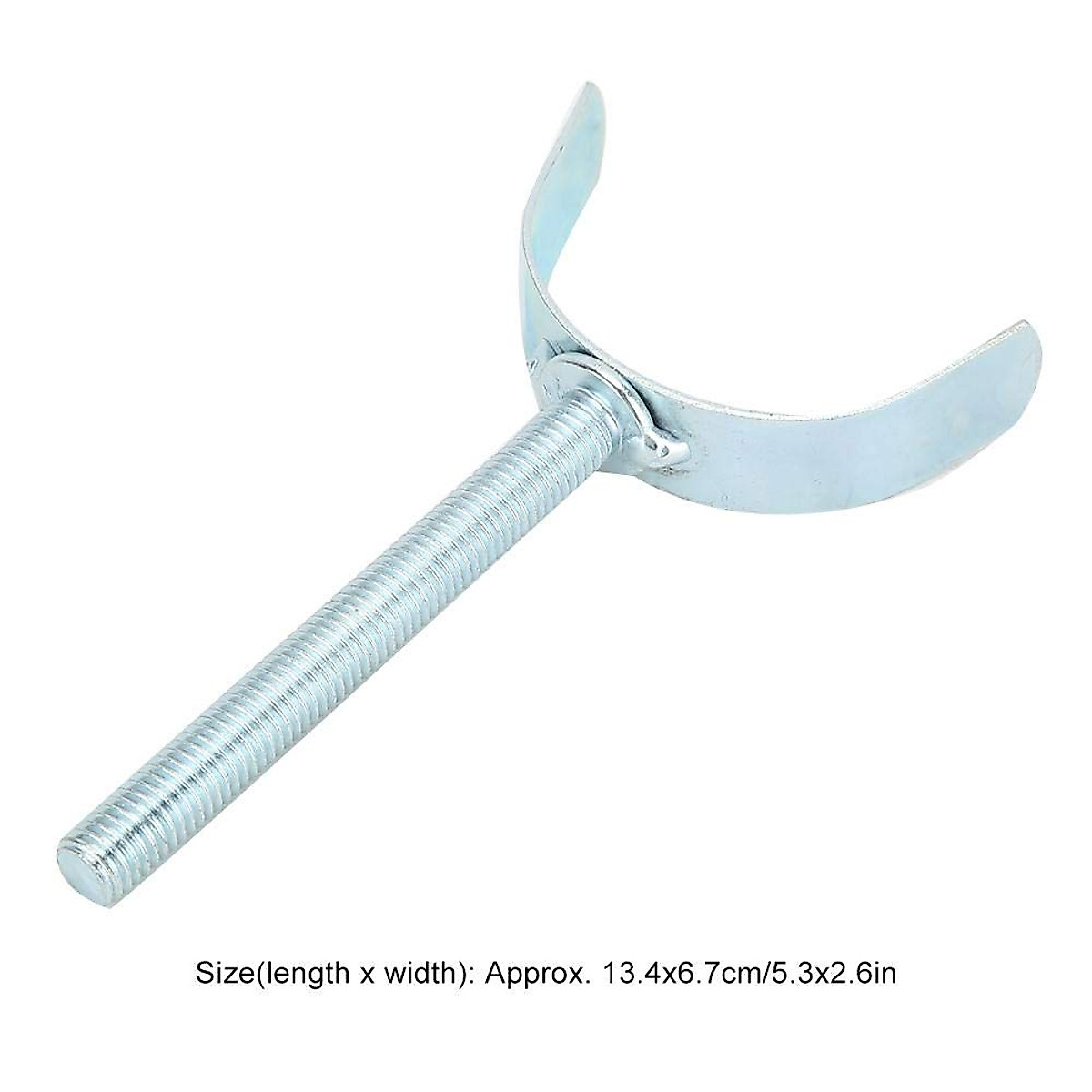 Threaded Spindle Rods, U Shape Baby Gates Spindle Rod Stair Banister Adapters for Pressure Mounted Gates Screw Mounted Bolts for Pet Dog Indoor Safety Gates