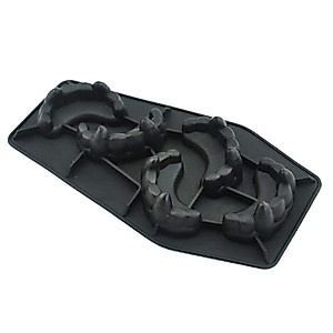 BESPORTBLE Halloween Vampire Teeth Ice Cube Mold Creative Halloween Theme Chocolate Ice Box Ice Cube Tray Mold Ice Maker DIY Kitchen Party Accessories