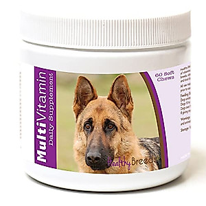Healthy Breeds German Shepherd Multi-Vitamin Soft Chews 60 Count