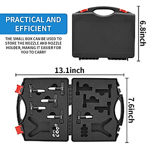 6Pcs Reversible Spray Nozzle Tips,Airless Spray Nozzles Tips,Airless Spray Gun Nozzle and Airless Spray Tip Organizer Model Making. (6PCS-109,213,313,413,515,623)