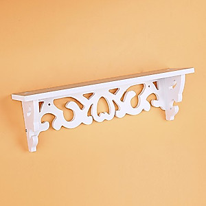 AYNEFY Hanging Wall Shelves Decoration, Shelf Display Floating Nesting Wall Decorative Mount Ledge Storage for Bedrooms, Living Room, Bathroom, Kitchen