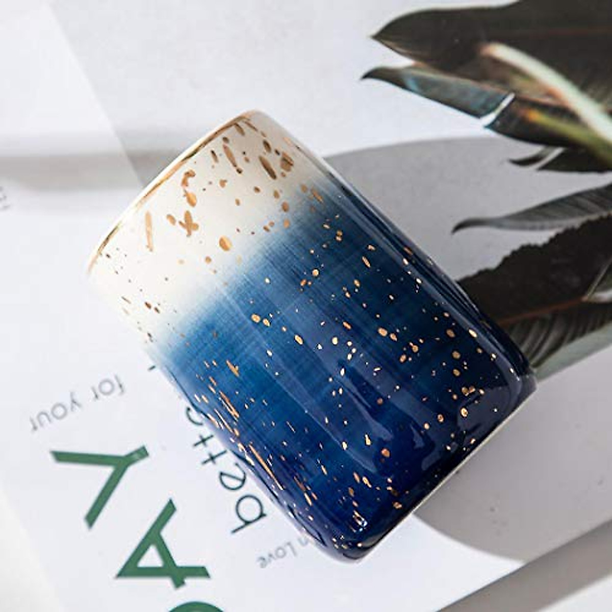 Bathroom Accessories Set, 4 Pcs Marble Pattern Bathroom Sets Accessories with Soap Dispenser, Toothbrush Holder, Bathroom Tumbler, Soap Dish for Birthday Gift, Housewarming Gift, Home Decoration (H)