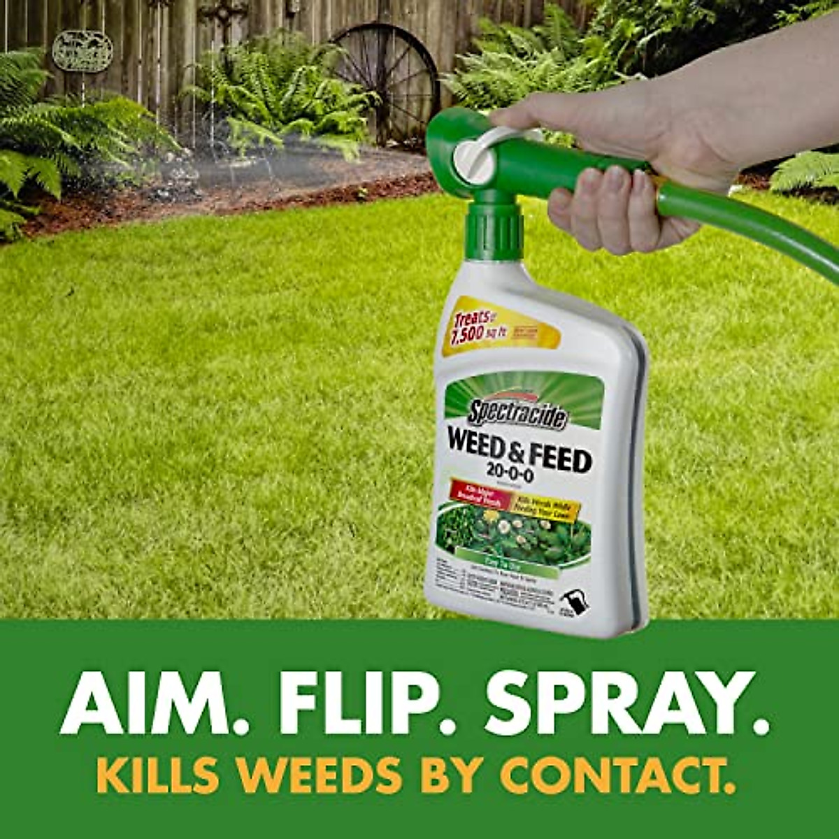 Spectracide Weed & Feed 20-0-0 (Ready-to-Spray) (32 fl oz), 1 pack