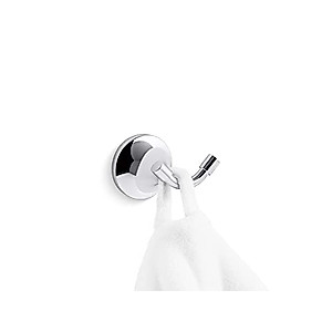 Kohler 27427-CP Tone Robe Hook, Polished Chrome