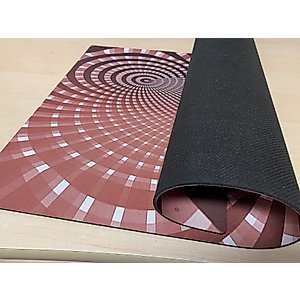 3dRose A Chocolate Chip Cookie with Text Above - Desk Pad Place Mats (dpd-360740-1)