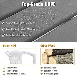 JGQGB 2 Piece Patio Rocker Rocker High Back