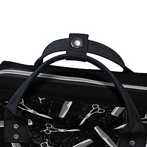 DerlonKaje Diaper Bag Backpack, Waterproof, Large Capacity, Multi-function Travel Backpack, Hair Stylist Bag