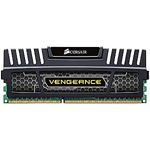 Corsair CMZ16GX3M2A1600C9 Vengeance 16GB (2x8GB) DDR3 1600 MHz (PC3 12800) Desktop Memory 1.5V