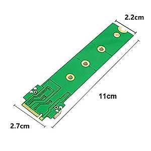 chenyang 12+16Pin MAC SSD to Motherboard M.2 NVME NGFF M-Key Convert Adapter Card for 2013 2014 2015 A1493 A1502 A1465 A1466 MAC Pro Air SSD