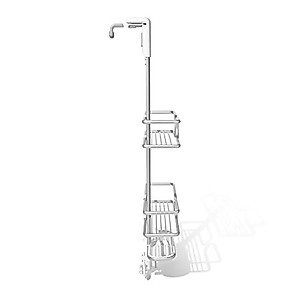 OXO Good Grips Over The Door Aluminum Shower Caddy