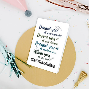 Nchigedy Cute Graduation Card for Her Him, High School or College Graduation Card, Medical Student or Nursing School Grad Gift