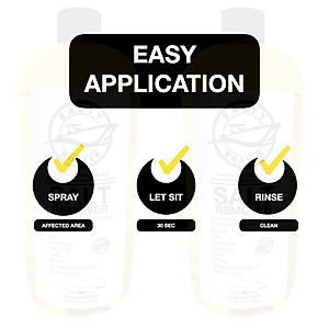 Salty Boater Salt Off Concentrate - 96 fluid ounces - Salt Remover For Boats &amp; Marine Engine Flush for Boats, Vehicles, Trailers - Winterize Cleaner &amp; Boat Wash - Wash Salt Away With or Without Cannon