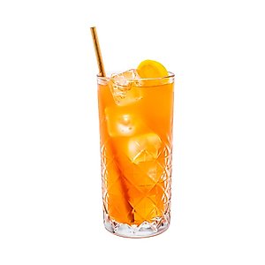 Restaurantware Timeless 15 Ounce Tall Beverage Glasses Set of 6 Etched Drinking Glasses - Dishwasher-Safe Chip-Resistant Clear Glass Water Glasses Lead-Free For All Types Of Drinks