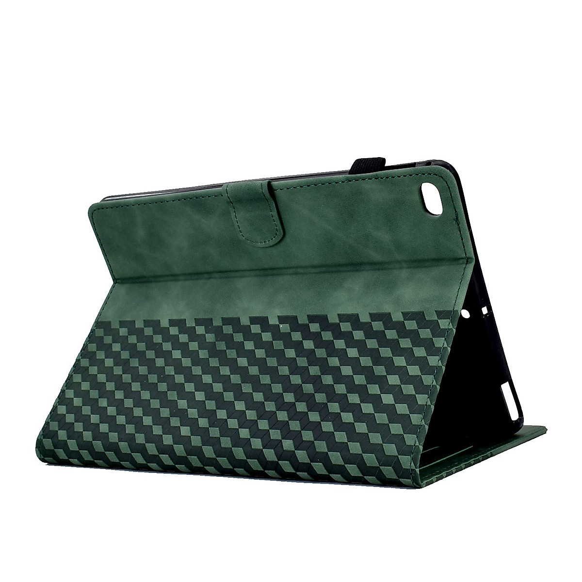 Varohix Case for iPad Mini 5 2019, iPad Mini 4 2015 PU Leather Folio Stand Case Smart Cover Multi-Angle Viewing with Pencil Holder for iPad Mini 5/4/3/2/1-Retro Green