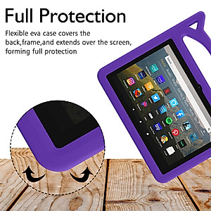 2022 8 in Android Tablet Cases 2020/2022, Ubearkk Lightweight Shockproof Anti-Slip Cover with Foldable Stand for 8“ Display Tablet (ONLY fit for 12th/10th Gen, 2022/2020 Release)