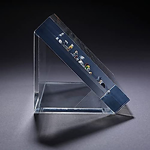 SDJFKLI Periodic Table with Real Elements Triangle With Base,Periodic Table Display with Elements,Chemical Element Decoration for students Gift