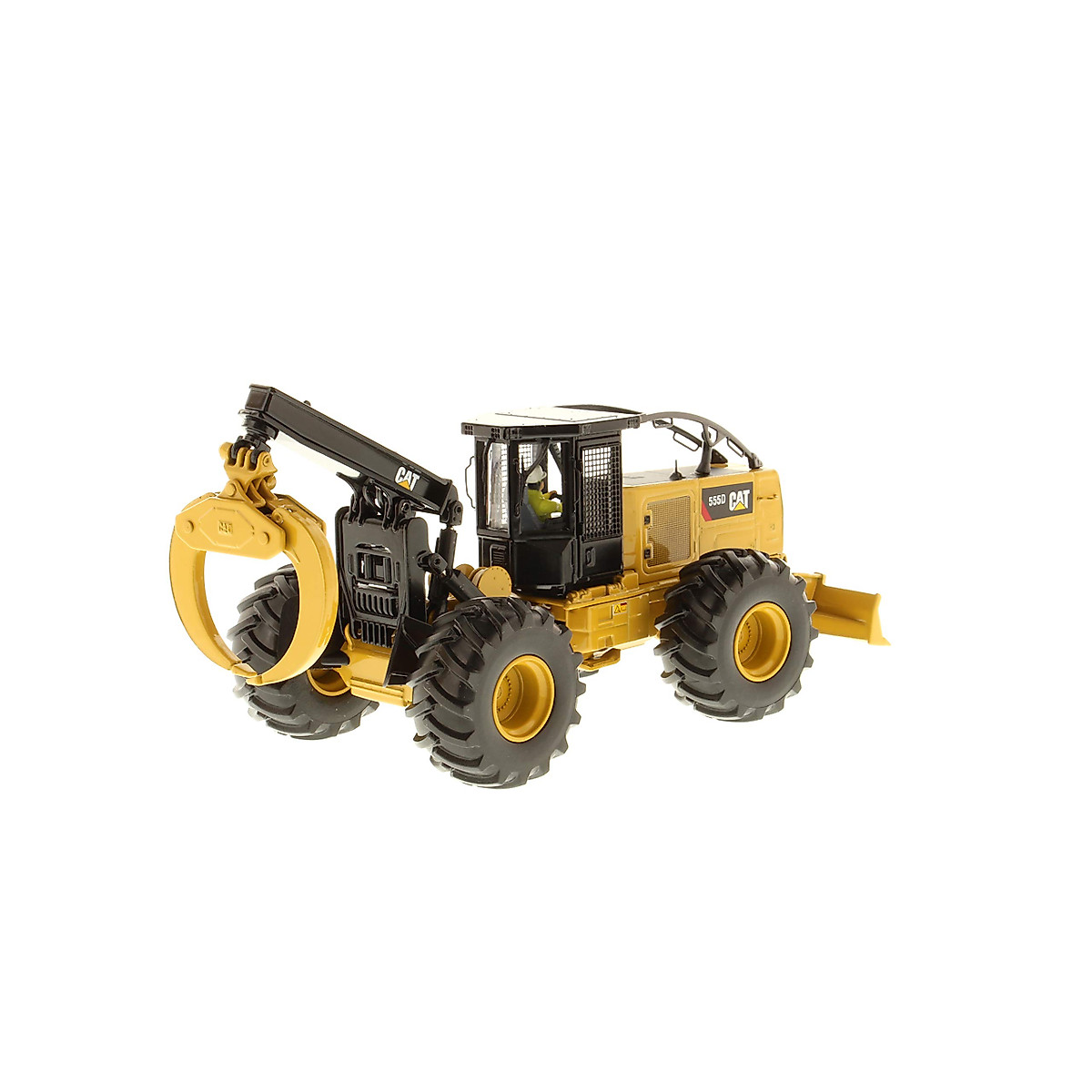 Diecast Masters Caterpillar 555D Skidder High Line Series Vehicle, 7.29 x 3.03 x 2.68 inches