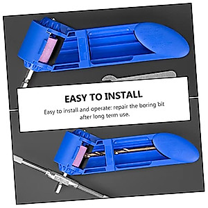 BETOOKY Portable Grinder 1 Set Burr Device Set Electric Tool Diamond Drill Bit Electric Sharpener Drill Bit Sharpening Tool Power Woodwork Drill Grinder Drill Sharpener Polisher