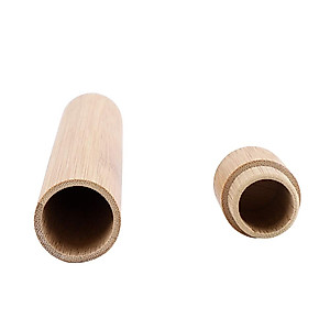 Portable Toothbrush Holder Bamboo Storage Case for Travel Camping Home Use