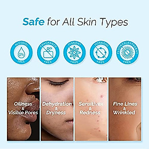 ZealSea 2% Pure Hyaluronic Acid Serum for Face with Vitamin B5, Hydrating Serum to Smooth Dry and Sensitive Skin, Deep Moisturizing Face Serum for Women, Anti-Aging Facial Serum for Fine Lines, 1 Fl Oz