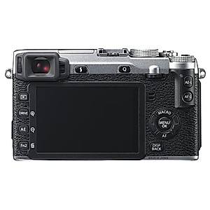 Fujifilm X-E2 Compact System Digital Camera Kit 16MP with 3.0-Inch LCD - Body Only (Silver)