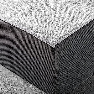 Zinus Easy Pet Stairs/Pet Ramp/Pet Ladder, X-large, Grey