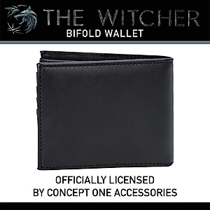Concept One Netflix The Witcher Bifold Travel Wallet, Black