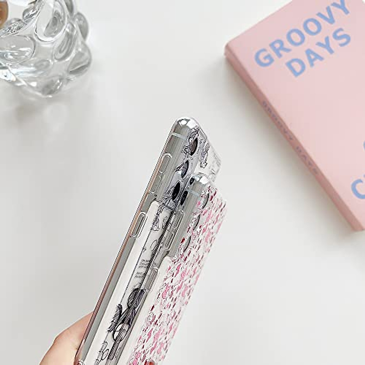 KeQili for Galaxy Note 10 Case,Cute Cartoon Mickey Mouse Painted Pattern Women Girls Kids Soft TPU Clear Protective Phone Case Cover for Samsung Galaxy Note 10,Black