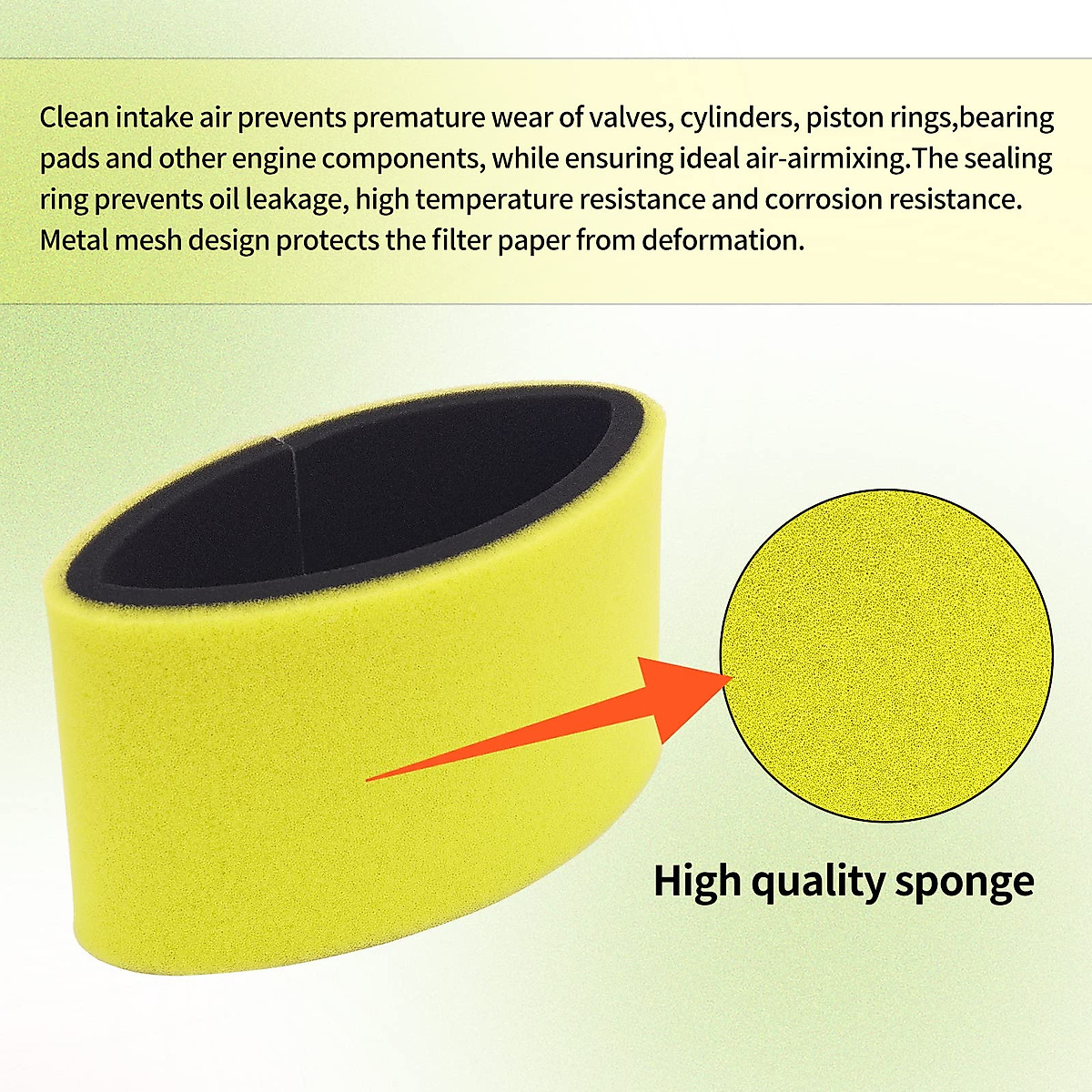 11013-0021 Air Filter Oil filter Compatible with Kawasaki KVF650 KVF750 KVF 650 750 Brute Force 650 750 4X4i Hardwood Green HD NRA Outdoors EPS Camo APG HD