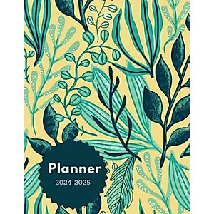 2024 2025 planner / Monthly Planner / two year calendar / flowers / butterfly / animal: 2024-2025 Monthly Planner : 2 Year Schedule Organizer From ... 2025 With Holidays, Notes, Goals, To Do list