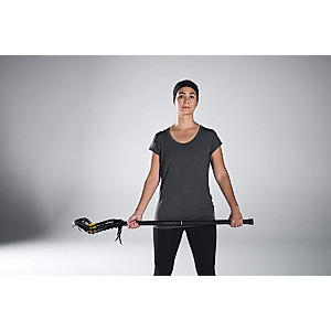 Epoch Lacrosse - Women's Purpose 15 Lacrosse Head with Ladder Pocket, Strung Head, 15-Degree Bottom Rail, Composite Injected Polymer, Crafted in USA - Black
