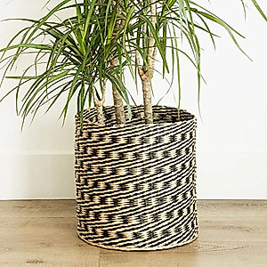 Vietnam Large Hand Woven Seagrass Spiral Basket