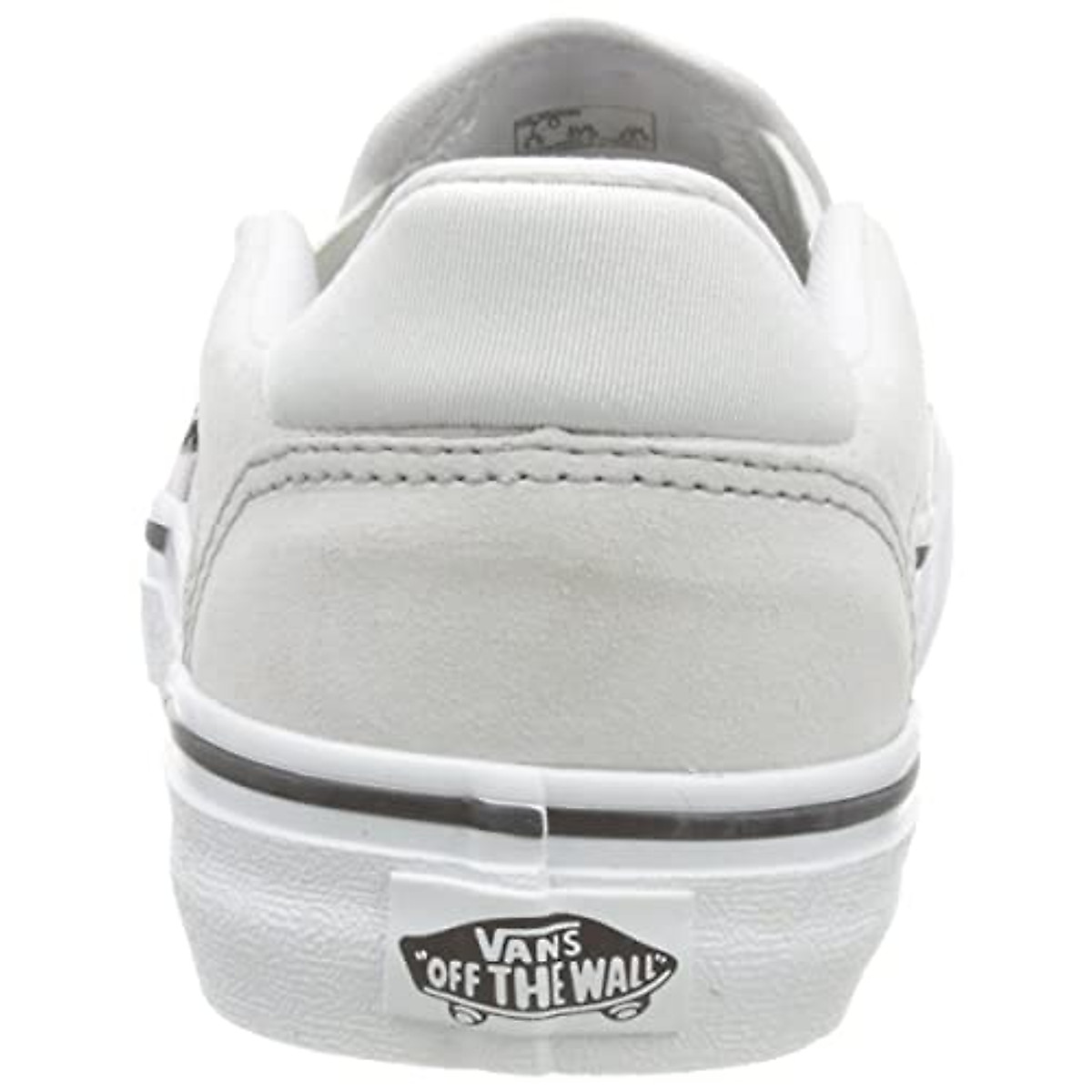 Vans Unisex Asher Canvas Low Platform Slip On Sneaker - Deluxe Patchwork Light Grey 9