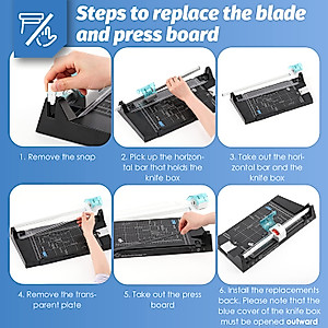 Frifreego Blades Replacement for TM-20 Multifunctional Paper Trimmer