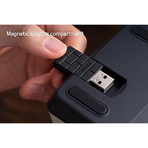 8Bitdo 18 Keys Retro Mechanical Numpad, Supports PC Numpad & Standard Calculator Mode, Hot-swappable, PC Calculator Shortcut Button, Bluetooth/2.4G/Wired Numpad for Windows and Android - N Edition