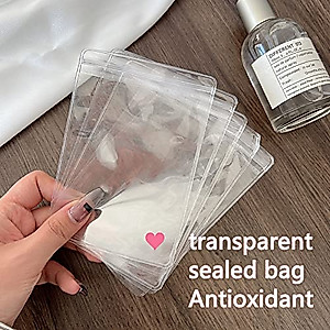 BINGC Transparent Jewelry Storage Book, Upgraded Anti-Tarnishing Anti Oxidation Organizer Bag with Pockets DIY Earring & Ring Book Holder (100 Grids + 100 Ziplock Bags) (BLUE)