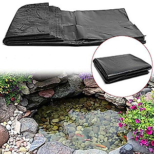 HomeABC Pond Liner Pond Skins for Ponds, Streams Fountains and Water Gardens,5ft*6.5ft PVC