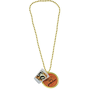 Pavilion - 50th Birthday Novelty Glow In The Dark Shot Glass Beaded Necklace Party Supplies