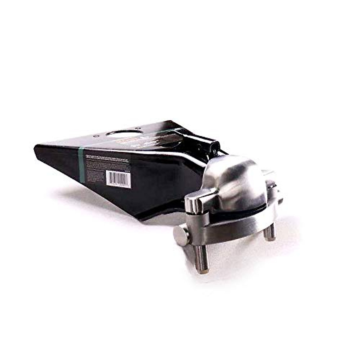 Alarmed stainless steel trailer coupler hitch lock loud alarms 120dB alarm travel camp ground camping horse shows boat marina dump trailers storage RV park locking cargo curt demco atwood stop thieves