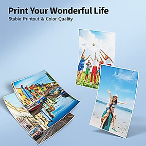 950XL 951XL Ink Cartridges Combo Pack Compatible for HP 950 951, Work for HP Officejet Pro 8600 8610 8620 Printers,High Yield, 5-Pack of HP Ink 950 951