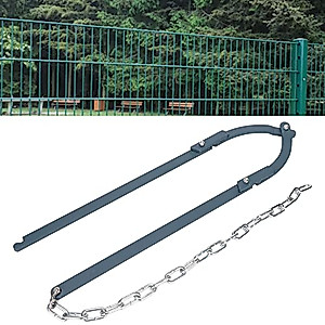 Mothinessto Chain Fence Strainer, Fence Fixer Iron Material Strong Corrosion Resistance Anti Rust Garden Fence Fixer Repair Tool Stretcher Tensioner for Electric Fence Wire